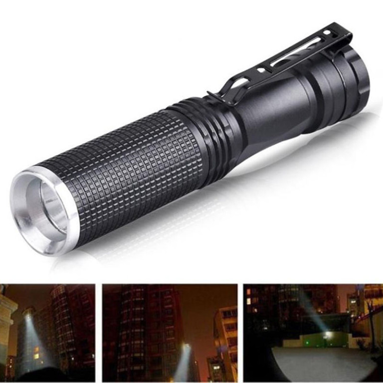 1 x Zoombare CREE XPE-Q5 LED 500Lm Ultrafire Mini-Taschenlampe für 2,69 ...